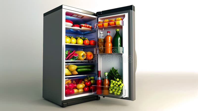 Keep Refrigerator Clean Stock Illustrations – 87 Keep Refrigerator ...