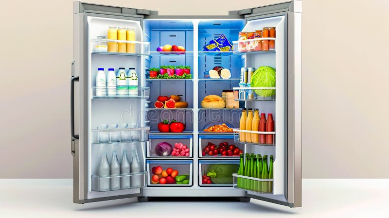 Keep Refrigerator Clean Stock Illustrations – 87 Keep Refrigerator ...