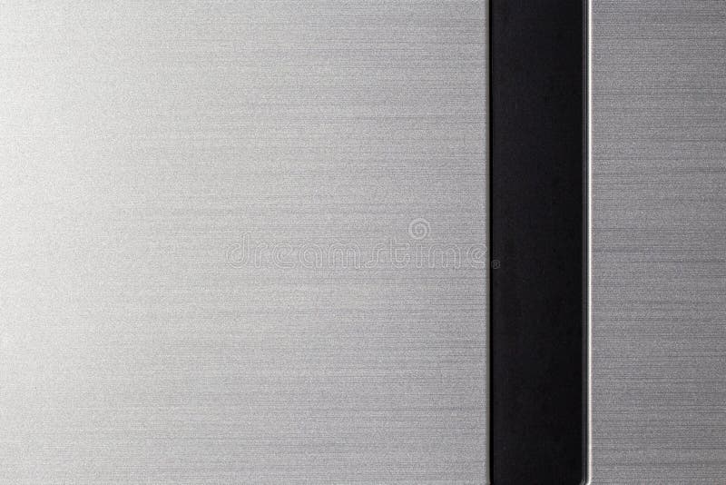Texture Of The Handle And The Door Of The Refrigerator Stock Image ...