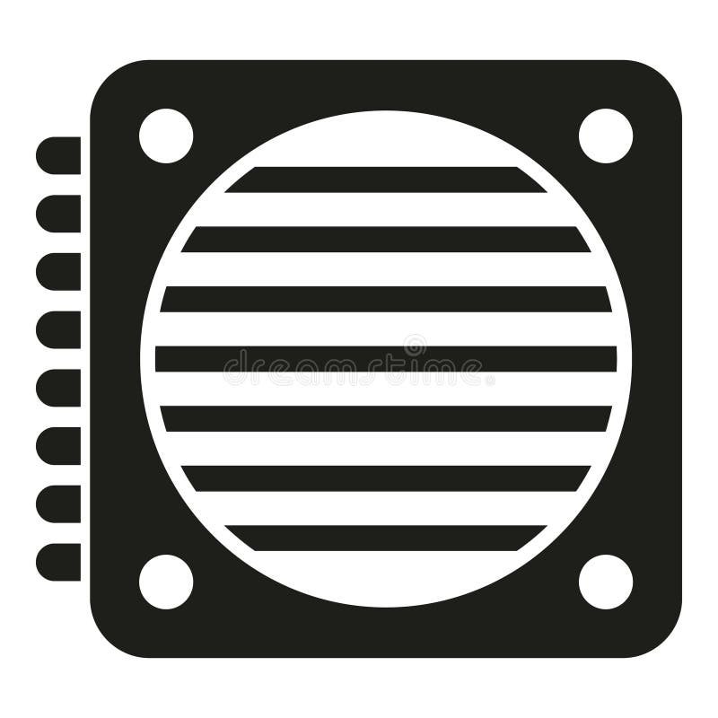 Refrigerator Fan Repair Icon Simple Vector. Service Equipment Stock ...