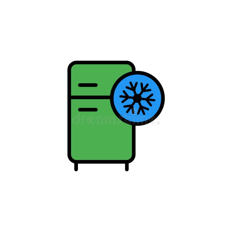 Refrigerator Flat Vector Icon Sign Symbol Stock Vector - Illustration ... Refrigerator Flat Vector Icon Sign Symbol Stock Vector - Illustration ...