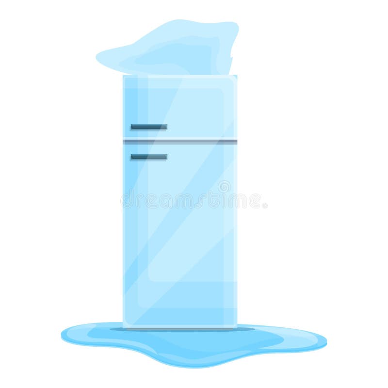 Refrigerator Repair Icon, Cartoon Style Stock Vector - Illustration of ...
