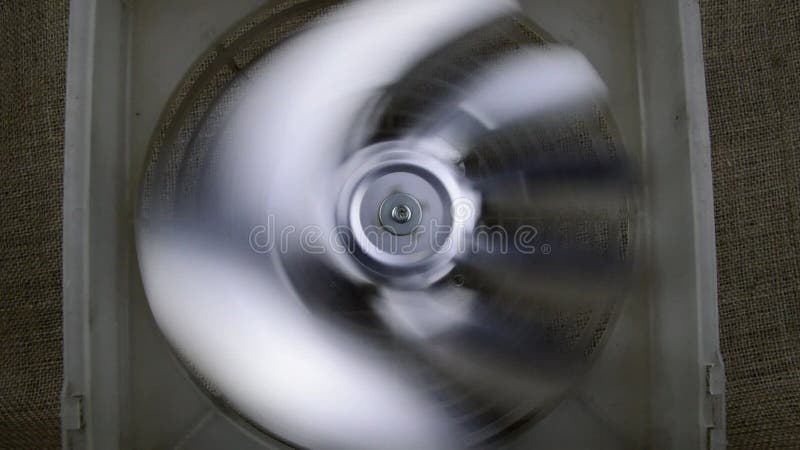 Refrigerator Rotating Fan - Cooling System Stock Footage - Video of ...