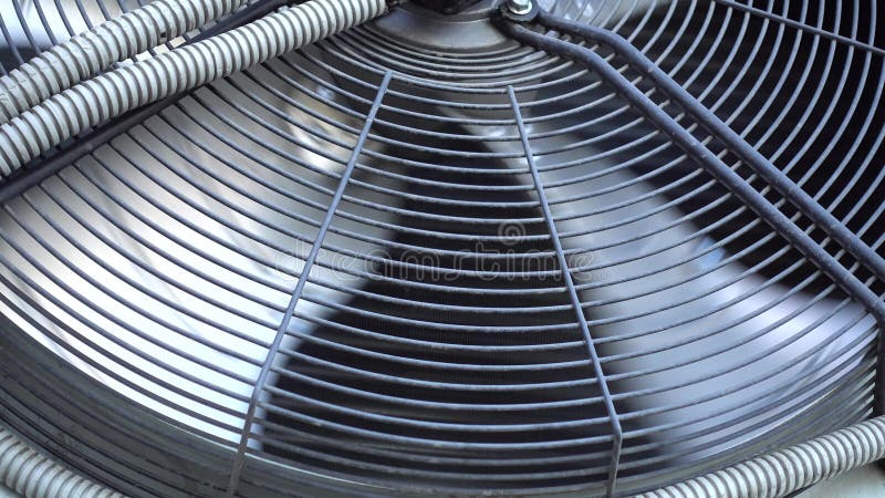 Refrigerator Rotating Fan - Cooling System Stock Footage - Video of ...