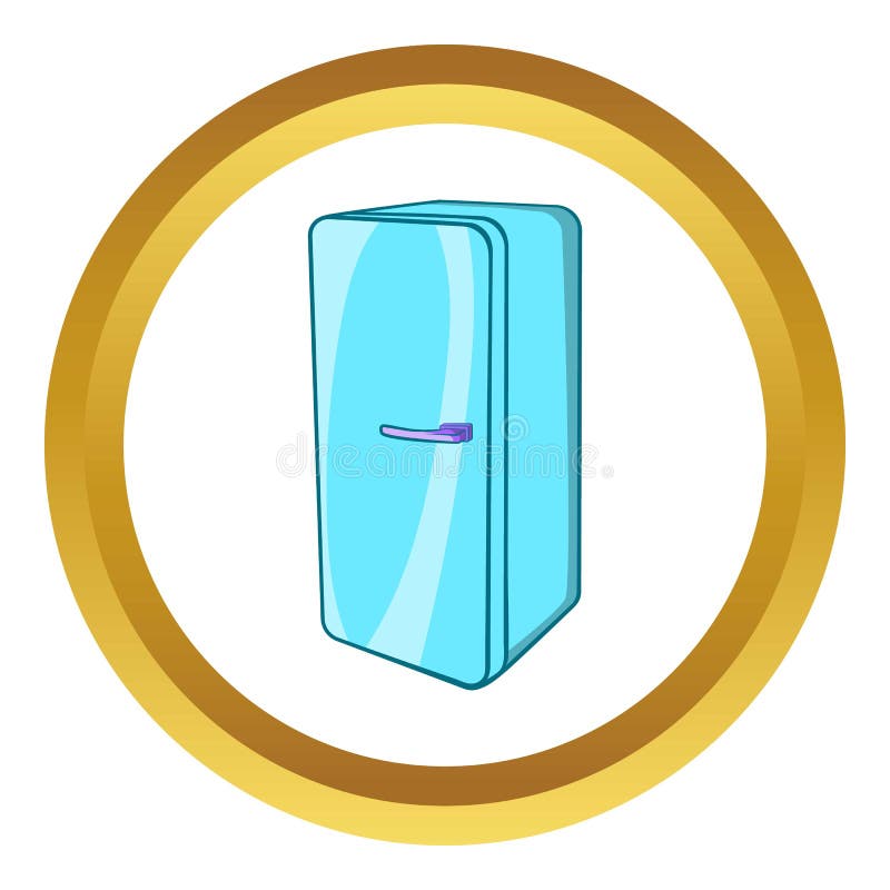 Golden Refrigerator Stock Illustrations – 512 Golden Refrigerator Stock ...