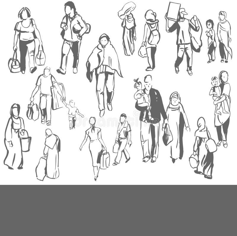 Entourage People Sketches