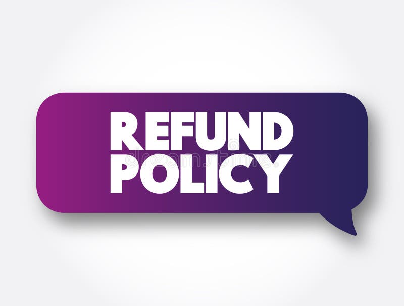 Refund Policy Stock Illustrations – 1,083 Refund Policy Stock ...