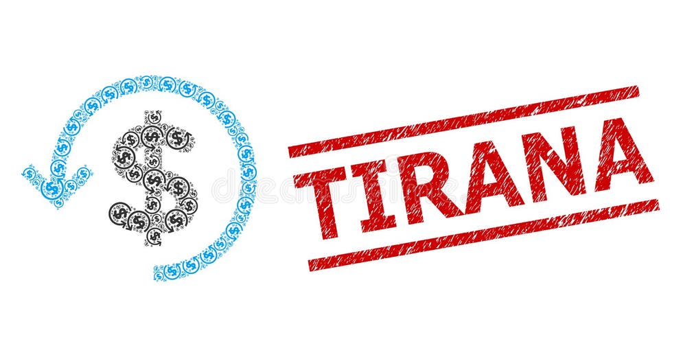 Refund Recursive Collage of Refund Items and Scratched Tirana Seal ...