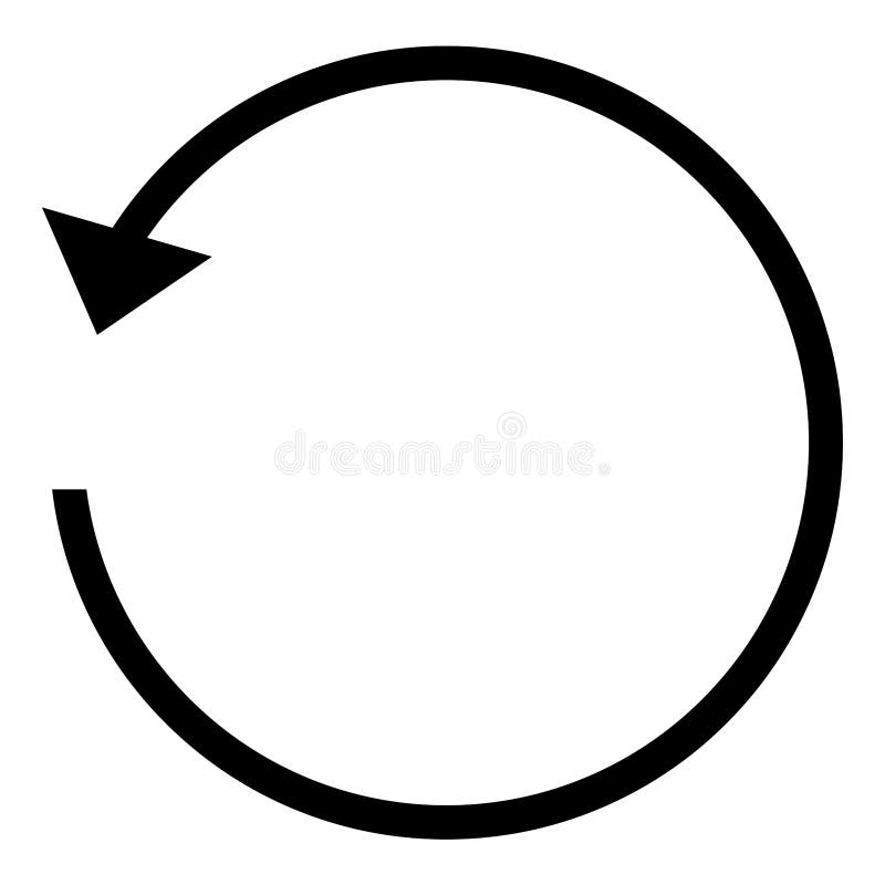 Refund Sign. CNY Currency. Circle Arrow Sign Stock Illustration ...