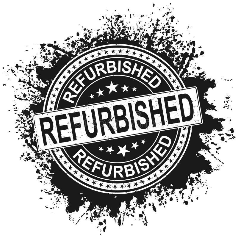 Refurbished Product Vector Rubber Stamp Vector Illustration on White ...