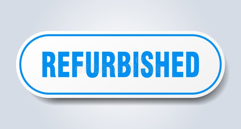 Refurbished Sticker Stock Illustrations – 91 Refurbished Sticker Stock ...