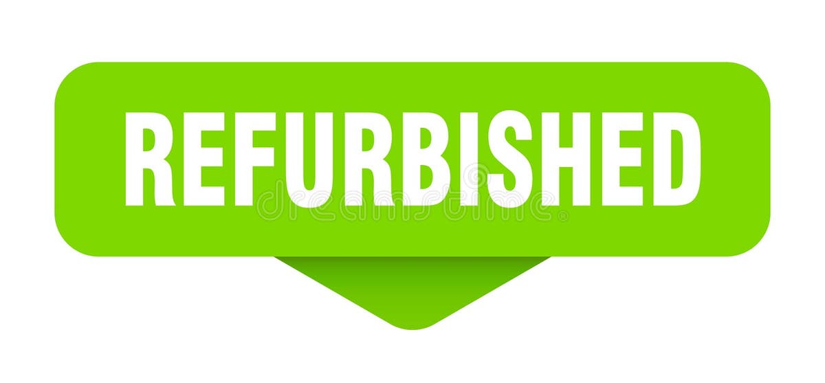 Refurbished Sticker Stock Illustrations – 116 Refurbished Sticker Stock ...