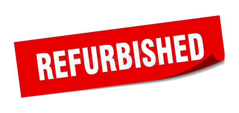 Refurbished Sticker Stock Illustrations – 124 Refurbished Sticker Stock ...