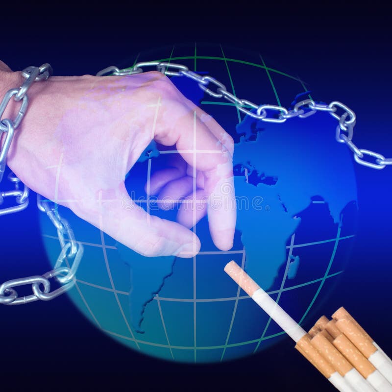 Refuse a bad habit stock image. Image of land, continent - 18039479