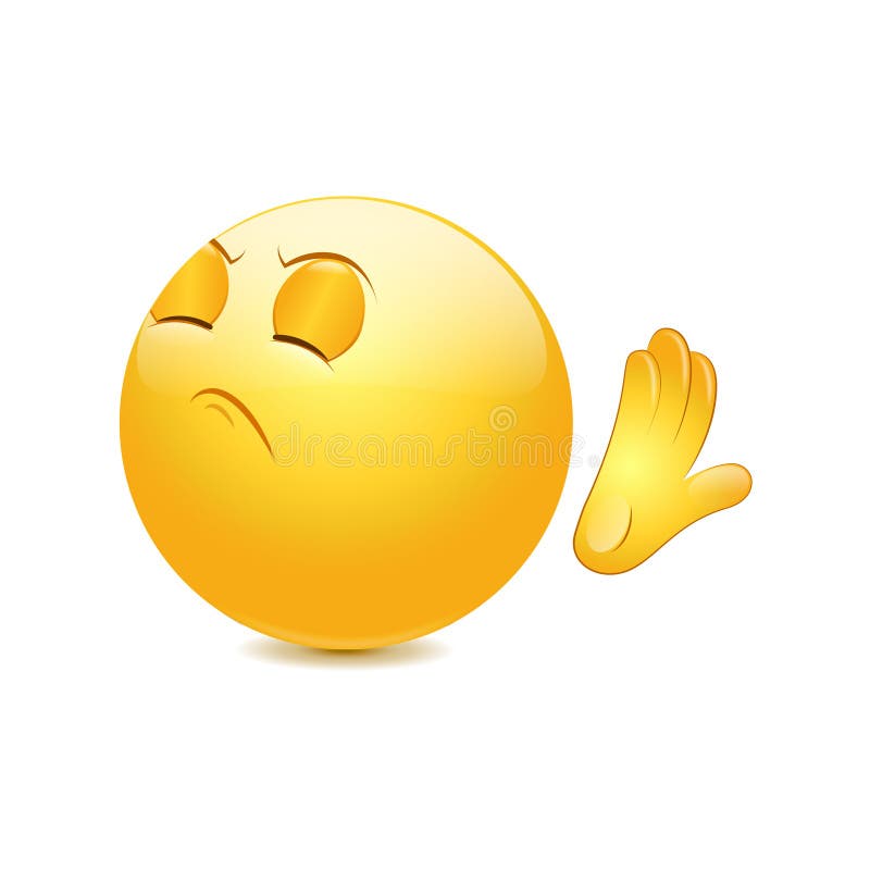 Refuse emotion stock vector. Illustration of collection - 40231574