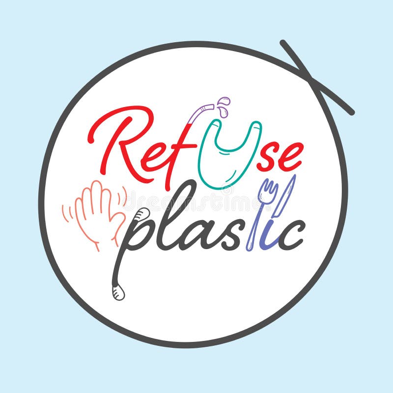 Refuse Plastic 1 stock vector. Illustration of flat - 187604653