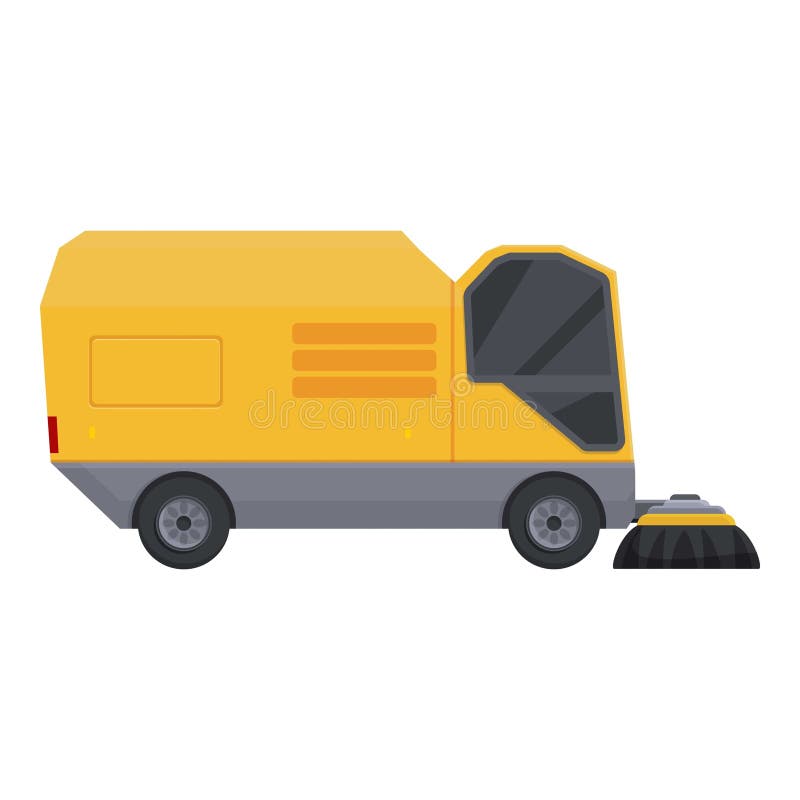 Sweeper Truck Icon Stock Illustrations – 277 Sweeper Truck Icon Stock ...