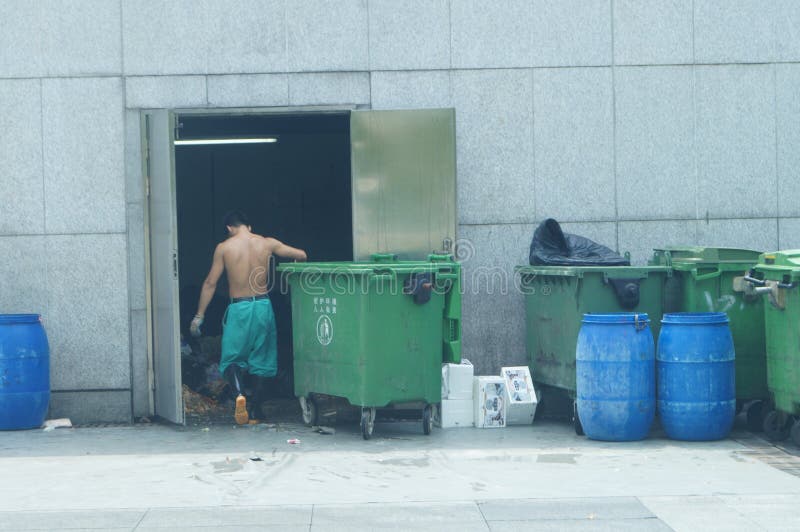 Refuse transfer station editorial stock image. Image of outdoor - 56805434