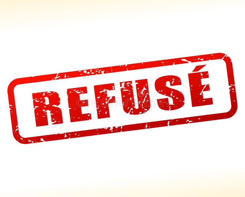 Refused stock illustration. Illustration of aged, prohibited - 87999328