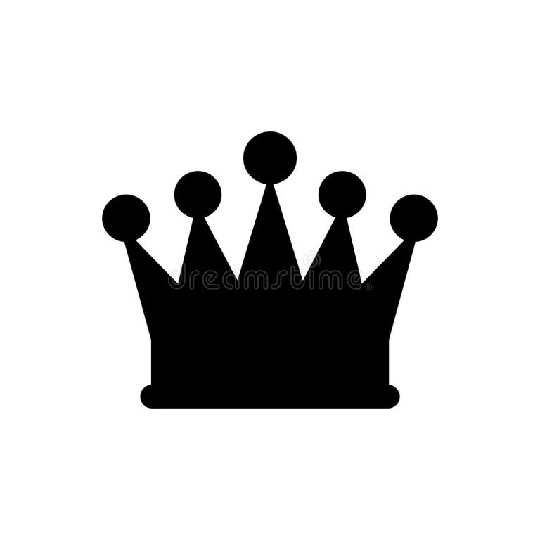 Regal crown icon stock vector. Illustration of sign - 306213561