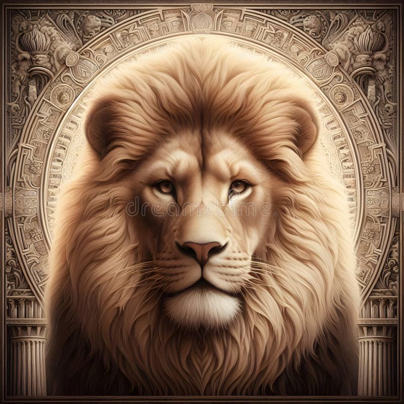 Lion Frame Stock Illustrations – 5,802 Lion Frame Stock Illustrations ...