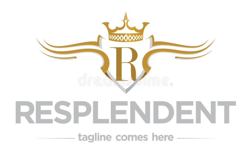Regality Logo Template ilustração stock. Ilustração de ornamentada ...