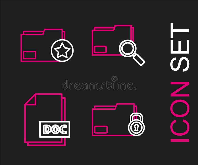 Regelmap Instellen En Het Documentdocumentzoekconcept Van Het Document ...