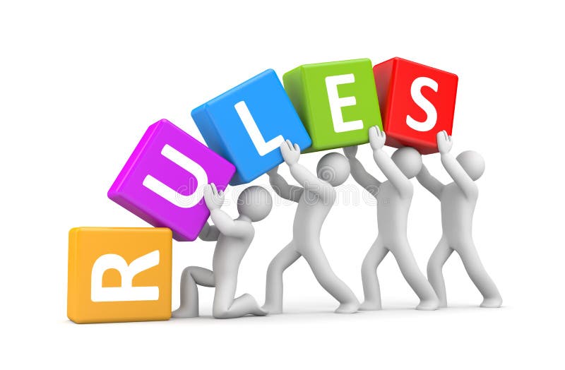 Regeln stock abbildung. Illustration von ausdruck, gesetz - 31472528