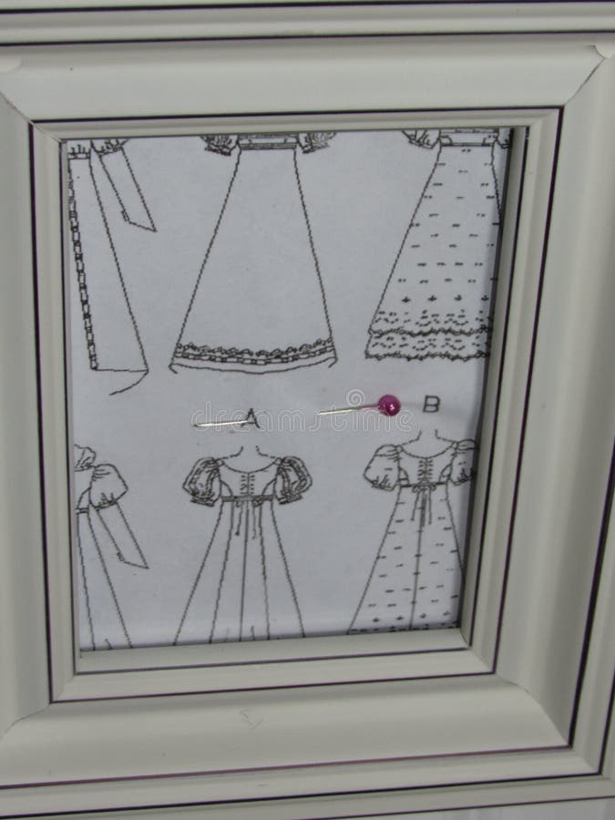 Regency gowns stock photo. Image of line, patterns, design - 250280718