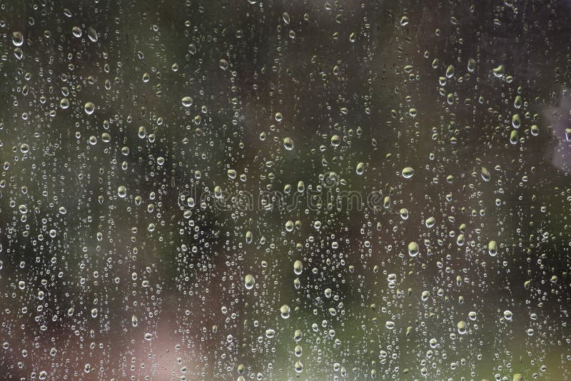 Regendruppels stock foto. Image of glas, weer, groen, druppeltjes - 8679946