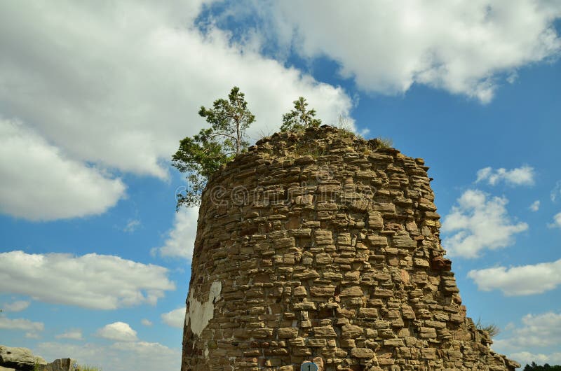 Regenstein Castle (defense Tower) Stock Photo - Image of ruined ...