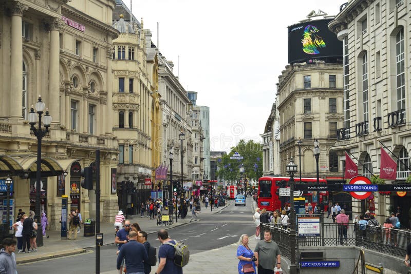 Regent street London editorial stock photo. Image of architecture ...