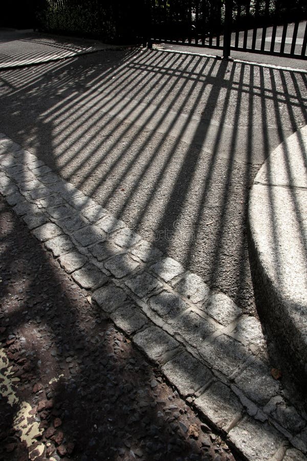 Regents Park Gate Shadow stock photo. Image of london - 1208400