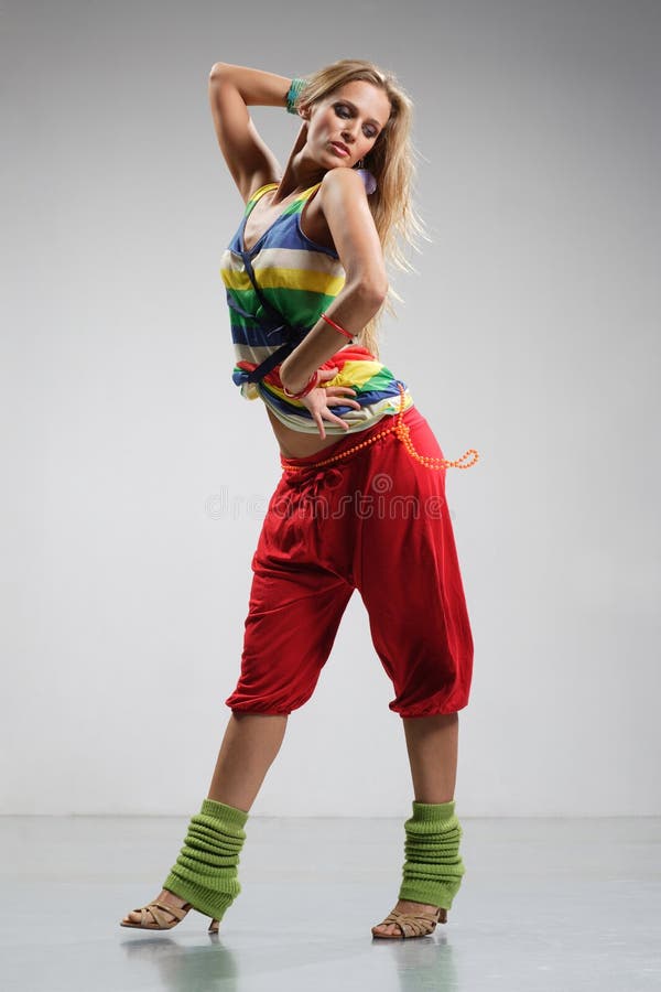 Two Young Female Ballet Dancers Like Duelists with Swords. Ballet and ...