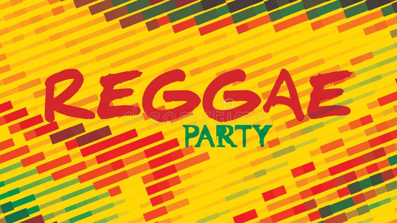 Reggae Party. Tiny Rasta Male and Female Characters in Jamaica Costumes ...