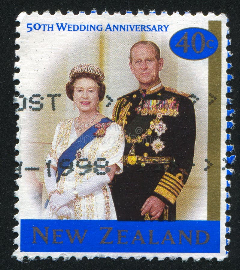 Regina Elizabeth II E Principe Philip Fotografia Stock Editoriale ...