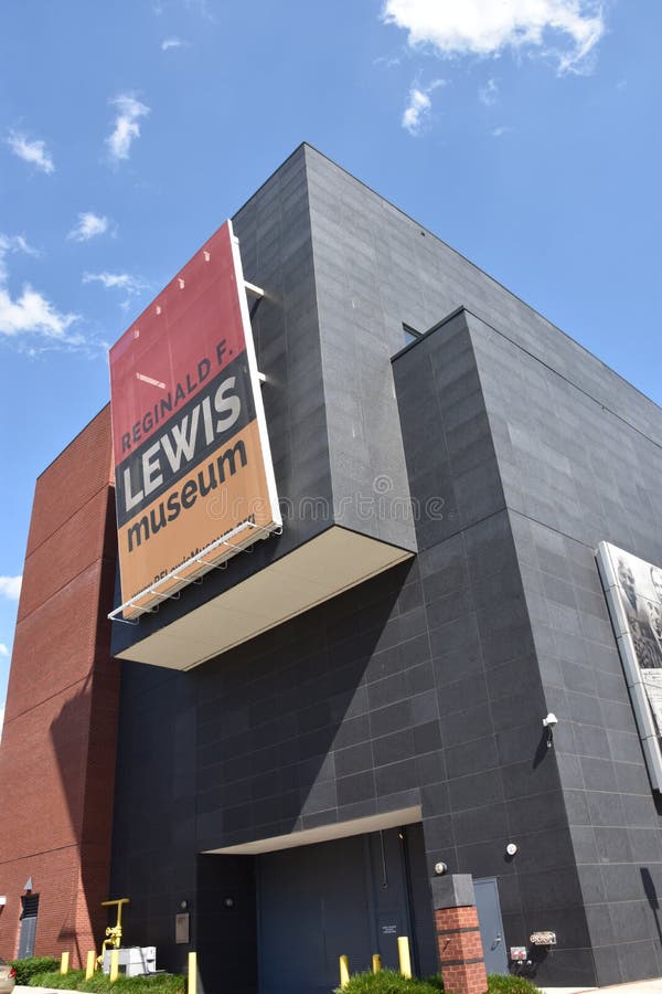 Reginald F Lewis Museum imagen editorial. Imagen de visualizaciones ...