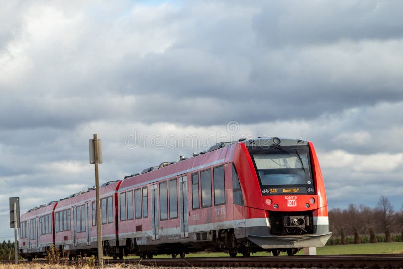 Regional Express Train, Rheinbach NRW Germany - 28 01 2020 Editorial ...