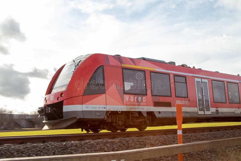 Regional Express Train, Rheinbach NRW Germany - 28 01 2020 Editorial ...