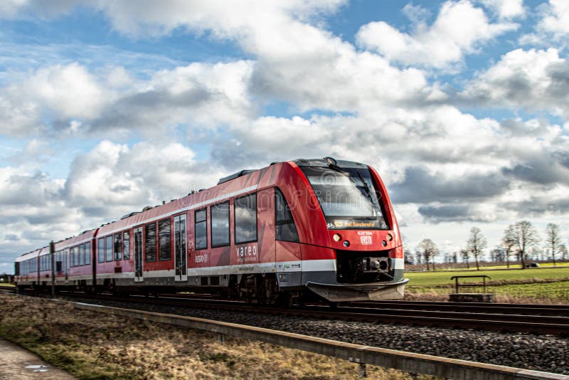 Regional Express Train, Rheinbach NRW Germany - 28 01 2020 Editorial ...