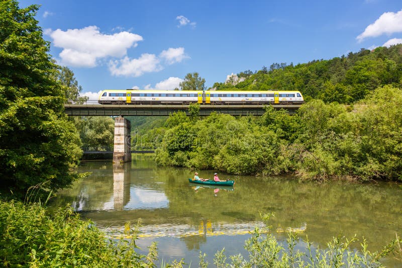 Regional Train from DB Deutsche Bahn for Bwegt in Blaubeuren, Germany ...
