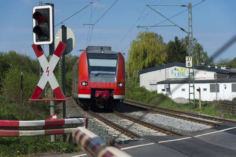 Regional train stock photo. Image of traffic, blue, transportation ...