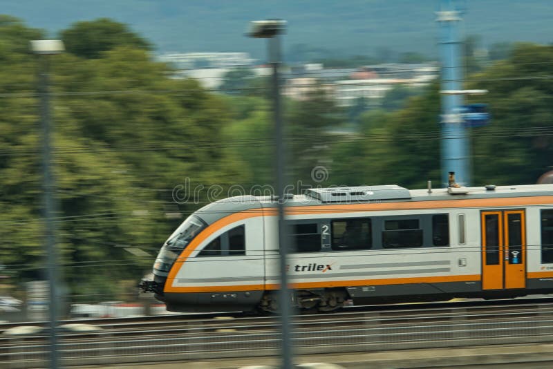 Regional transportation editorial stock photo. Image of railway - 267560843