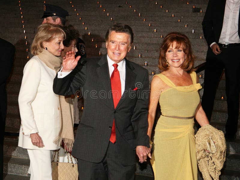 Regis Philbin and Joy Philbin Editorial Photography - Image of lower ...