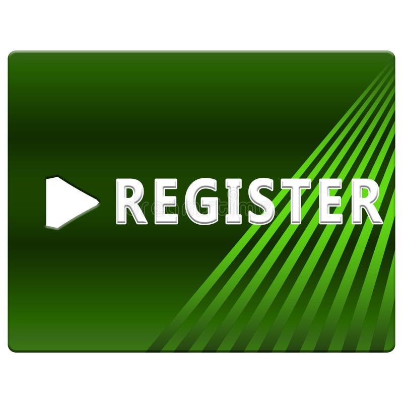 Register button stock illustration. Illustration of label - 90855698