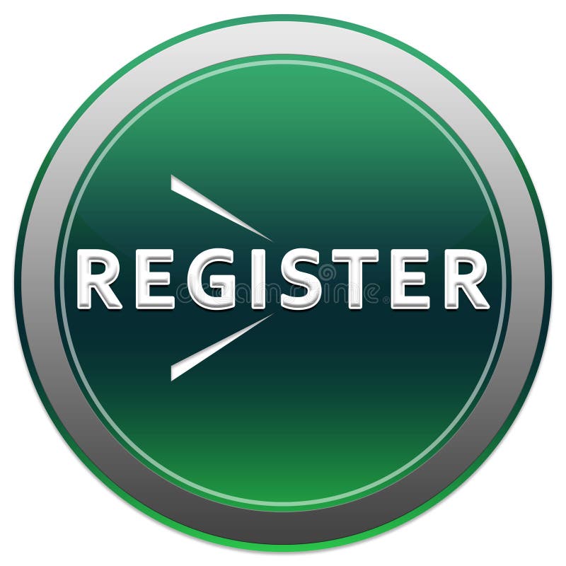 Register button stock illustration. Illustration of membership - 269243634