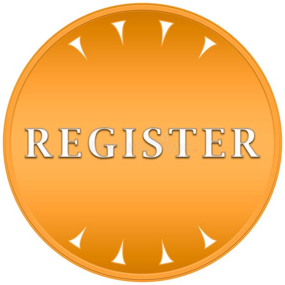 Register button stock illustration. Illustration of circle - 85542062