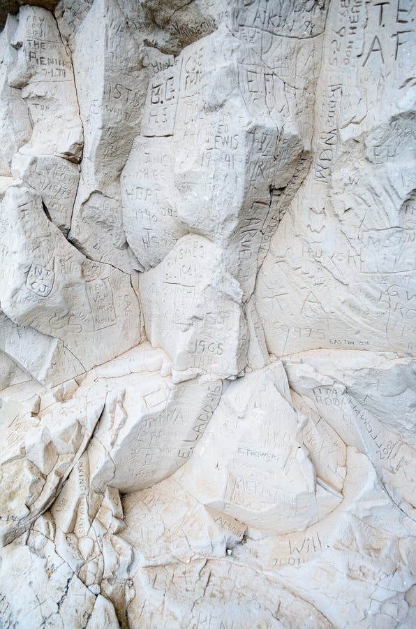 Register Cliff State Historic Site Stock Photo - Image of john ...