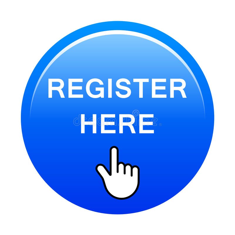 Register here button stock vector. Illustration of abstract - 128696814