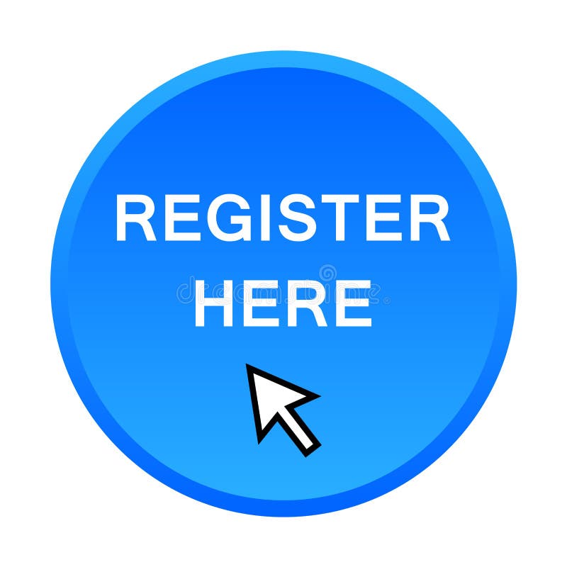 Register here button stock vector. Illustration of enter - 128696832